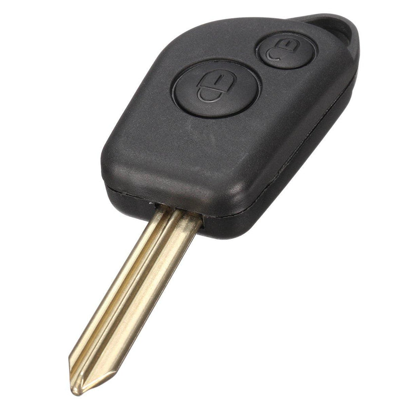 Citroën ignition key housing 2 buttons. Key blade: SX9 – Car Key