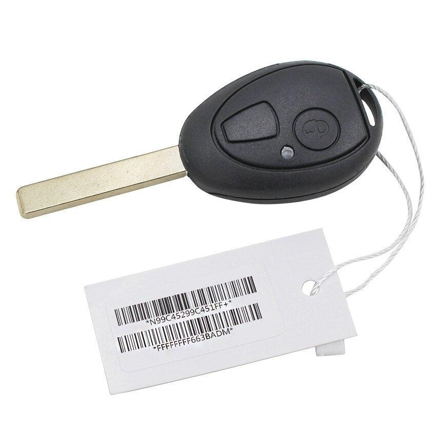 Mini Cooper Sleutel 2 Knoppen 433 Mhz Chip:ID44 /PCF7930 EWS – Car Key