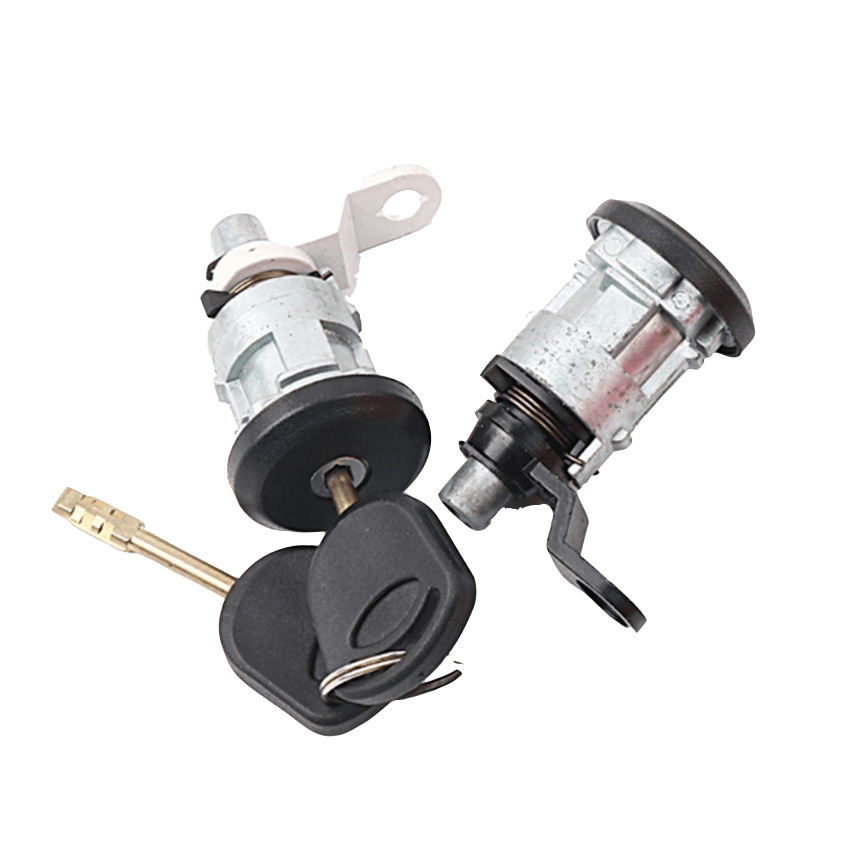 Ford Left hand door lock with keyTransit / Fiesta / Escort / Courier ...